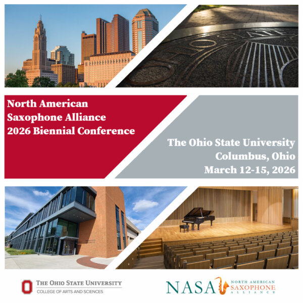 2026 North American Saxophone Alliance Biennial Conference - NASA